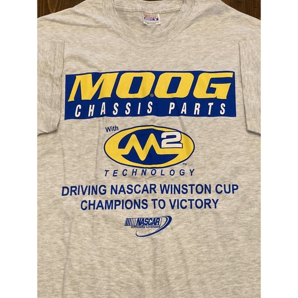Nascar | Shirts | Nascar Moog Chassis Parts M2 Tshirt Mens Large ...